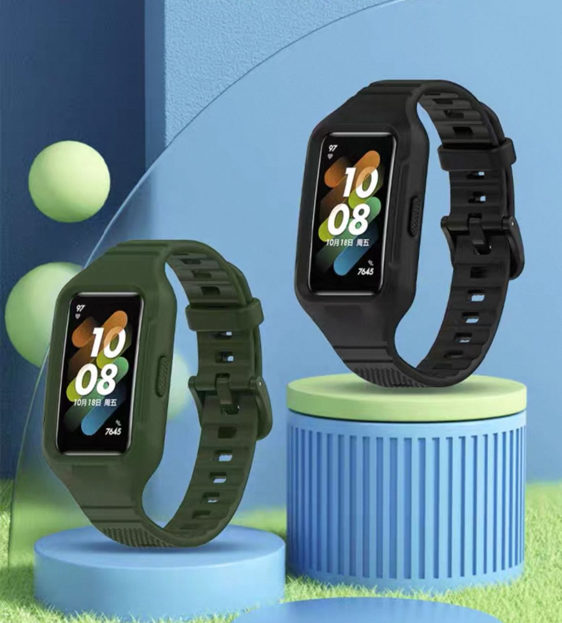 Armor Strap For Xiaomi Smart Band 9 Active / Xiaomi Smart Band 8 Active ...