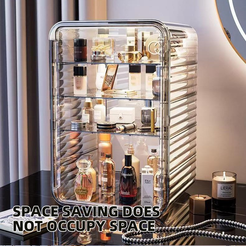 Dustproof Transparent Storage Box Cosmetic Perfume Storage Box Toy ...