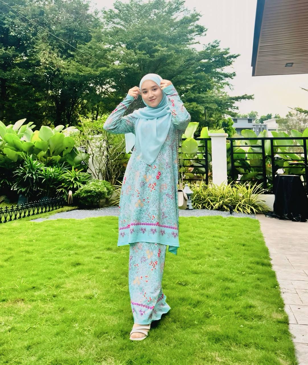 READY STOCK 🔥 New Baju Kurung Queeny Luxe Sabella Moss Crepe Ironless cutting labuh muslimah ...