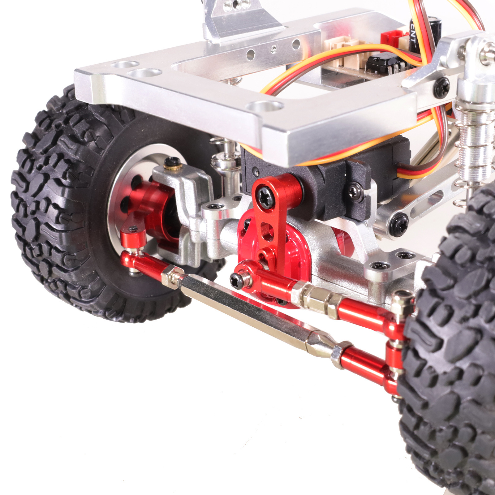 MN82 Upgrade Metal Servo Pull Rod Base Seat For MN78 MN99S MN98 MN168 ...