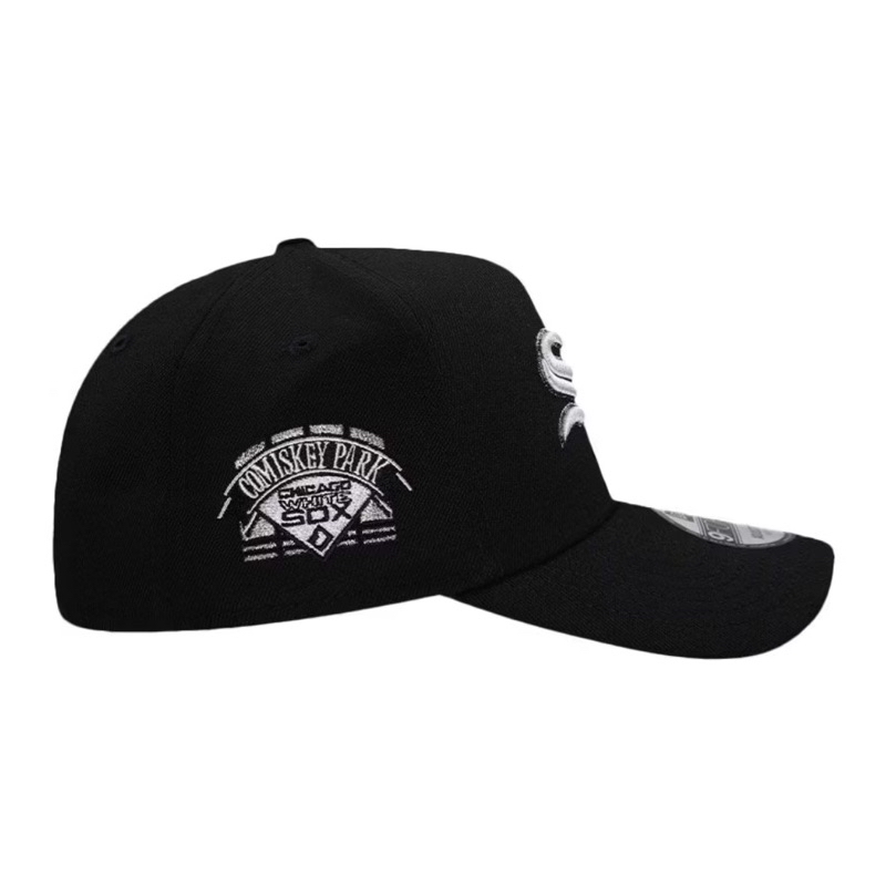 NEW ERA 9FORTY A-FRAME CHICAGO WHITE SOX SOUTHSIDE BLACK EDITION HAT ...