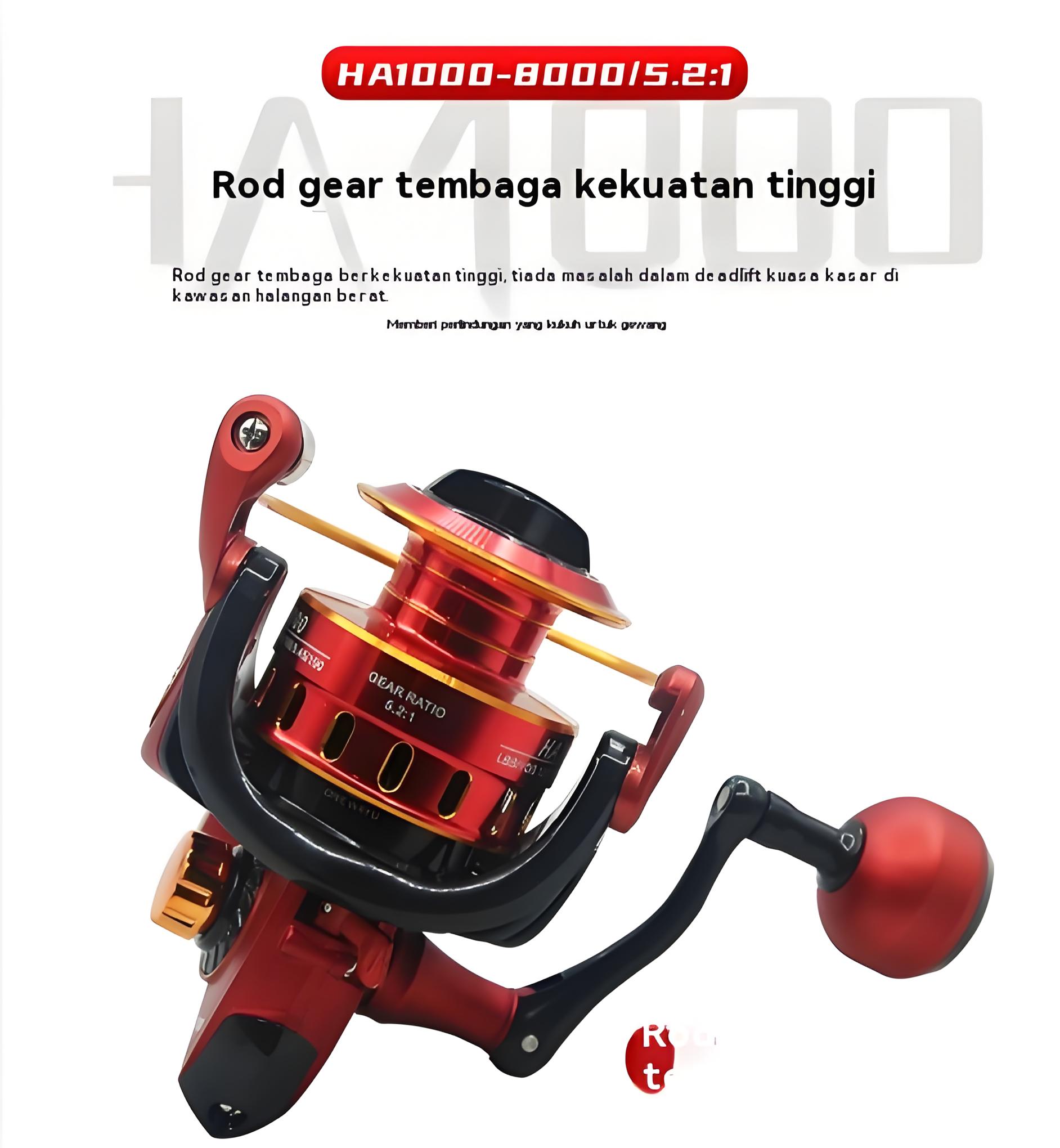 DAIWA Fishing Reel Baitcasting Reel Alat Pancing Abu Garcia Reel ...