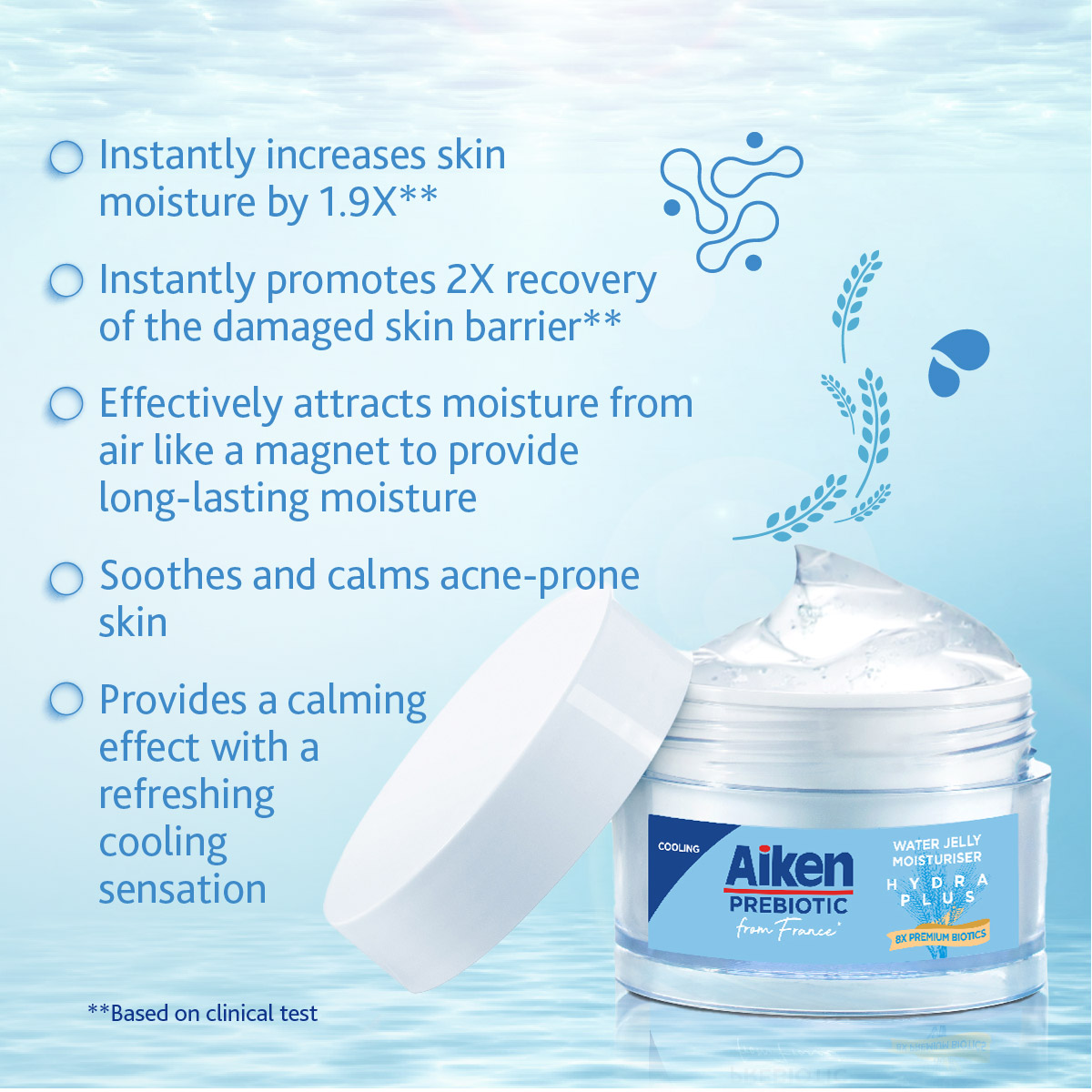 [NEW LAUNCH] AIKEN Cooling Jelly Moisturiser Full Skincare Bundle ...