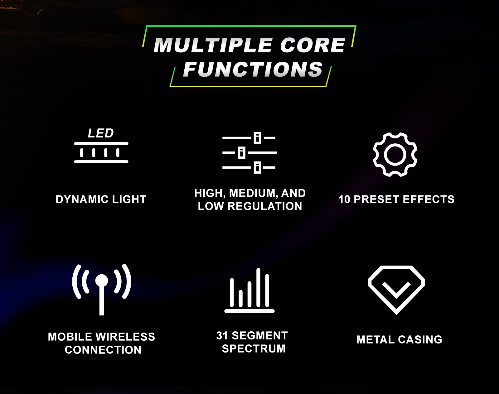 Dual Channel Graphic Equalizer Led Digital Audio Sound Processor Sound ...