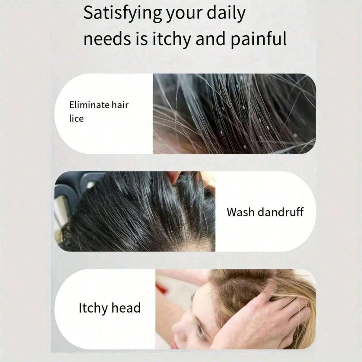 Tradlux Sikat kutu /Bamboo Sikat kutu Head Lice Comb Sikat Kutu Fine ...