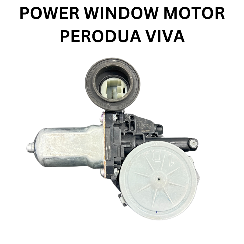 PERODUA VIVA POWER WINDOW MOTOR JAPAN HALF CUT- MOTOR TINGKAP PERODUA ...
