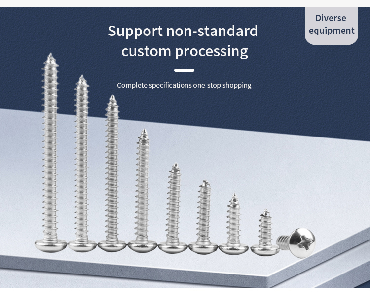 （10pc）Screw Pan Head Self Tapping Screw ST2.9 / ST3.5 / ST4.2 / ST4.8 / ST5.5 304 Stainless ...