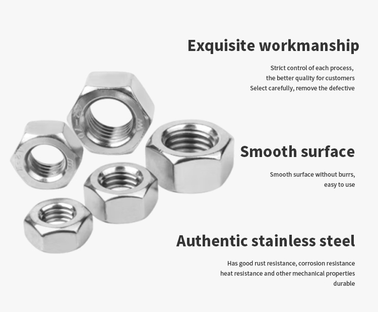 304 Stainless Steel Hex Nut M2 M2.5 M3.5 M3 M4 M5 M6 M8 M10 M12 Hexagon Nut DIN934 | Shopee Malaysia