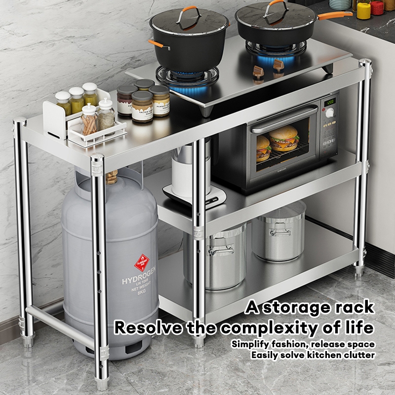 Gas Rack Kitchen Stove Rack Table cooking Stainless Steel Kitchen Rack ...