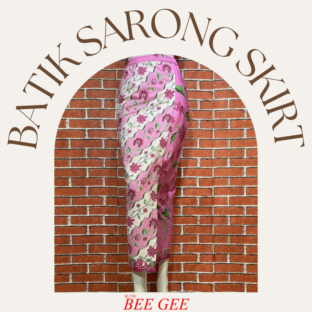 Batik Sarong Skirt (Size: S) [Nyonya Style & Ready Made] |Batik Jahit ...