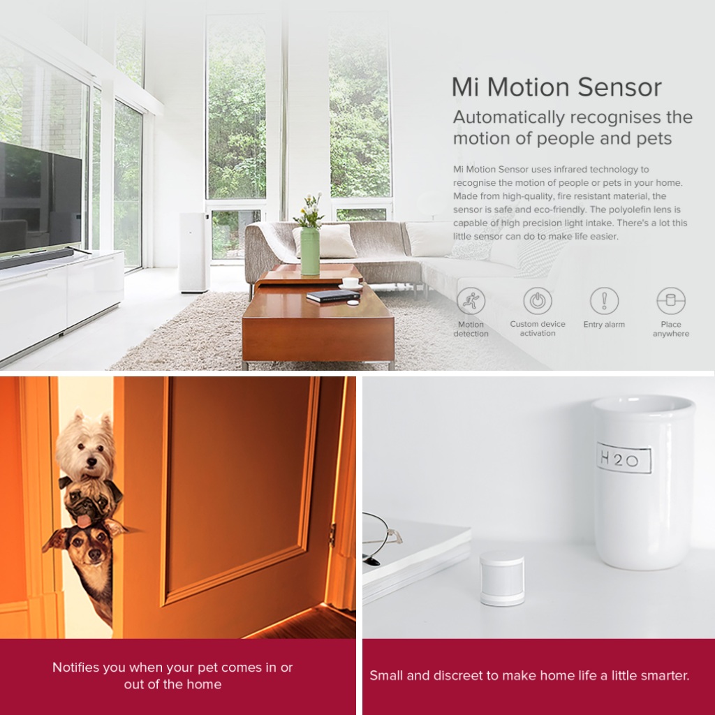 Xiaomi Smart Sensor Set Smart Home Control Hub | Door Window Human Body ...