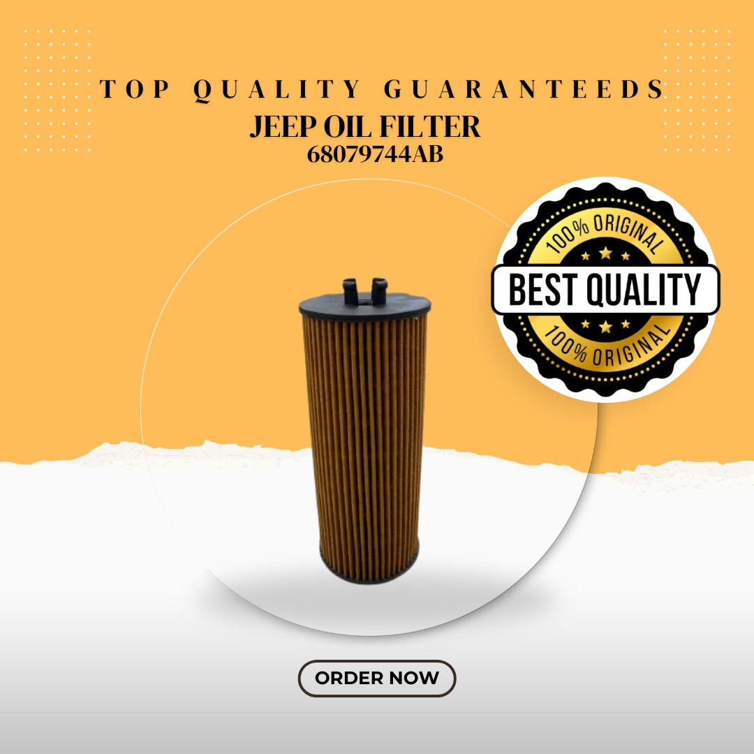 Original Oil Filter 68079744AB Jeep Grand Cherokee WK/WK2 & Wrangler JK ...