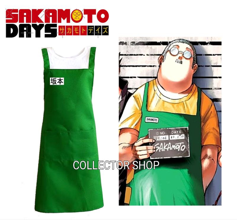 Anime Sakamoto Days Cosplay Set Apron Cheap Costumes | Shopee Malaysia
