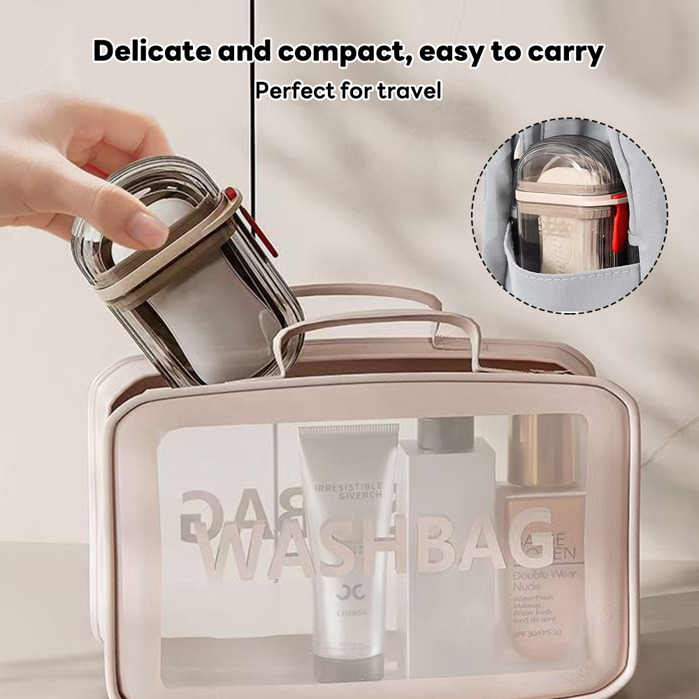 Bevavar Travel Soap Box Soap Container for Travel Bathroom Supplies ...