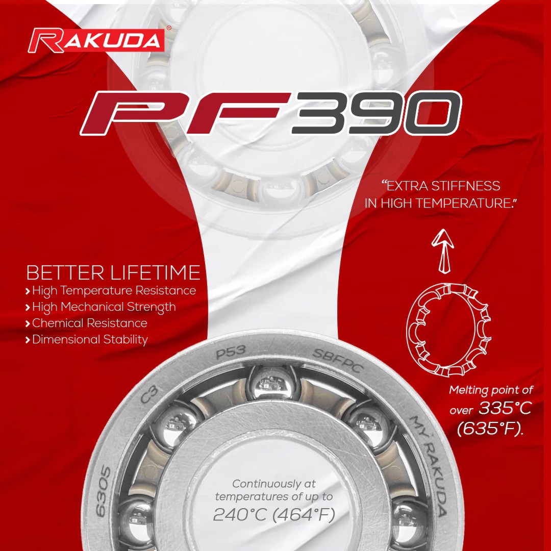 RAKUDA PF390 Performance bearing set Y15ZR LC135 DREAM SRL RS/RSX150 ...
