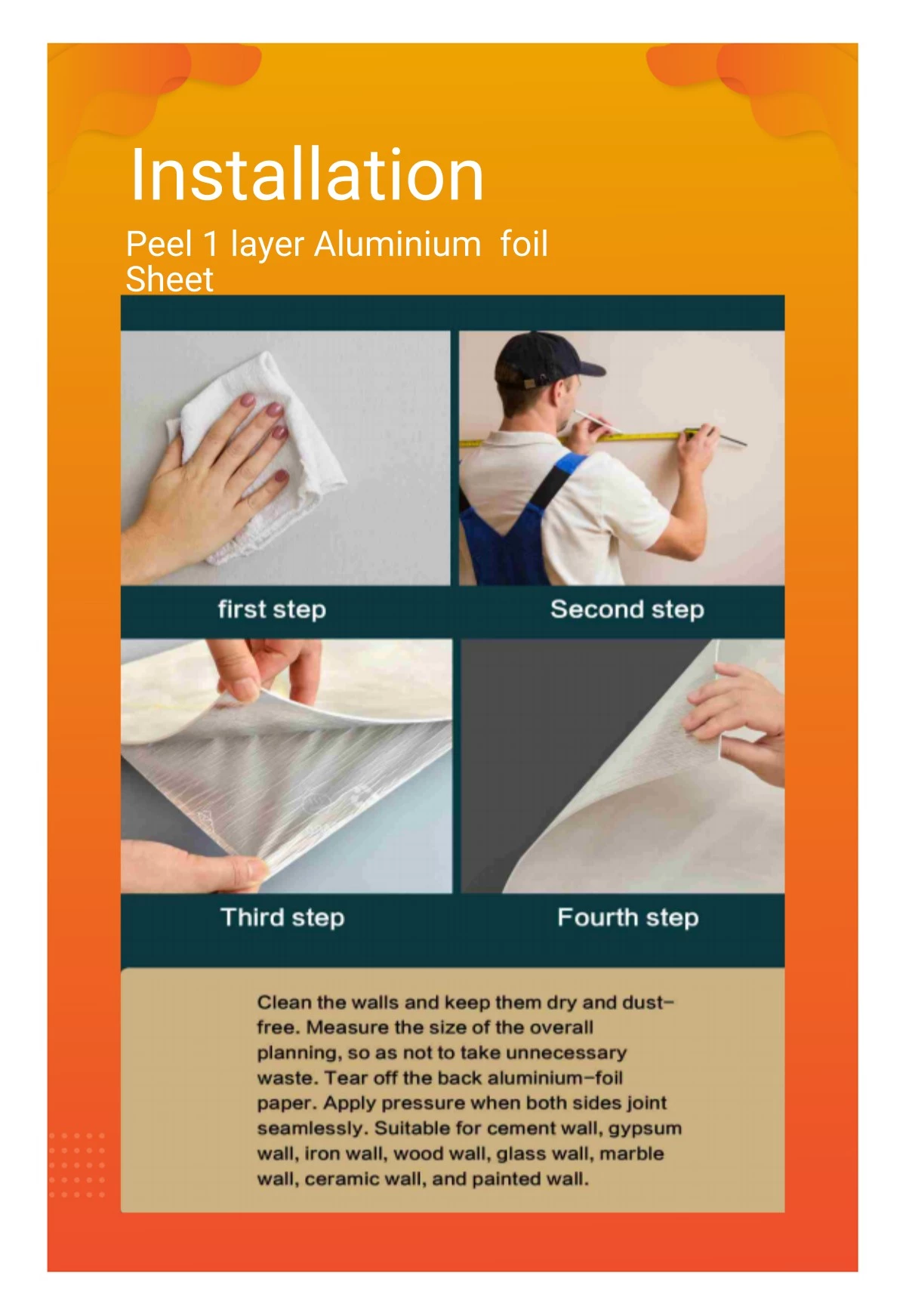 300cm Imitation Flexi Marble Sheet Sticker Foam 4D Wallpanel Shiplap ...