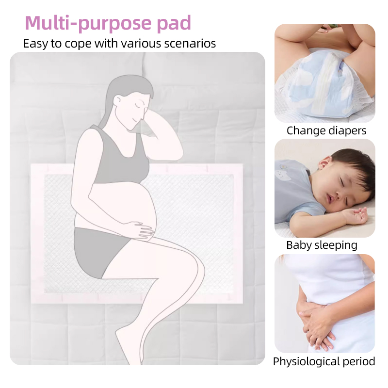 15Pc Disposable Underpad Breathable Changing Pad Baby Infant Bed Urine ...