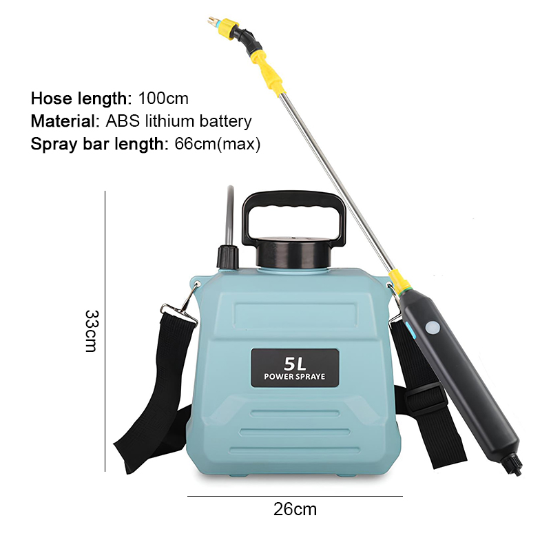 5/8L Portable Rechargeable Sprayer Chemical Garden Pressure Sprayer ...