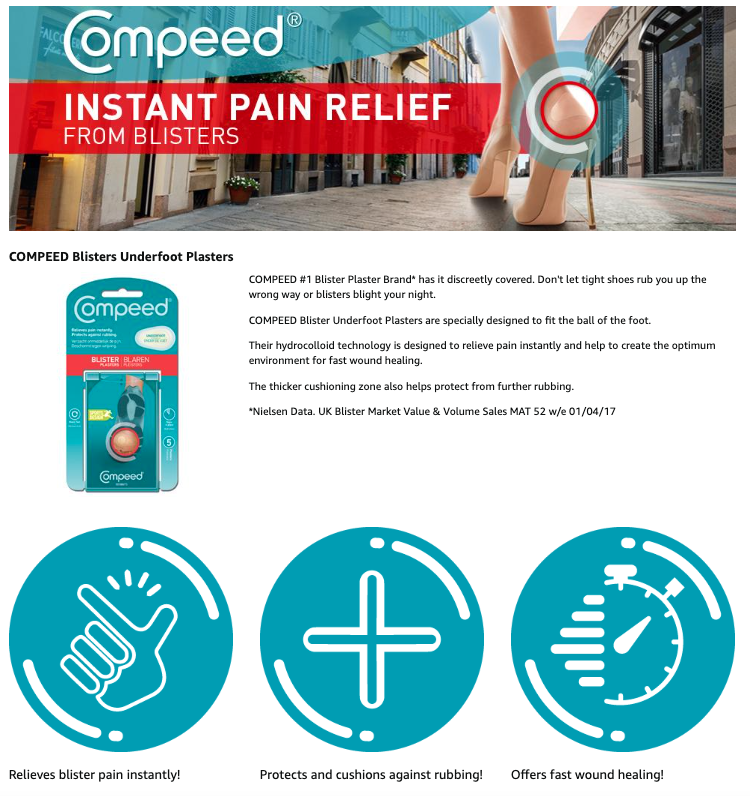 GENUINE Compeed Blister | Underfoot | Cold Sore | Callus | Extreme | On ...