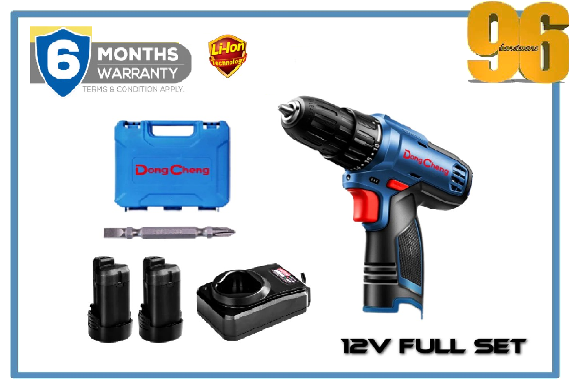 DongCheng Cordless Driver Drill (12V) DCJZ1202E | Shopee Malaysia