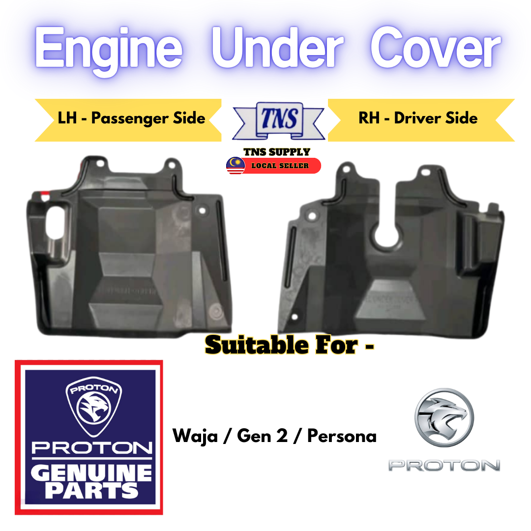 Proton Waja / Gen 2 Front Engine Under Panel Cover / Engine Splash ...