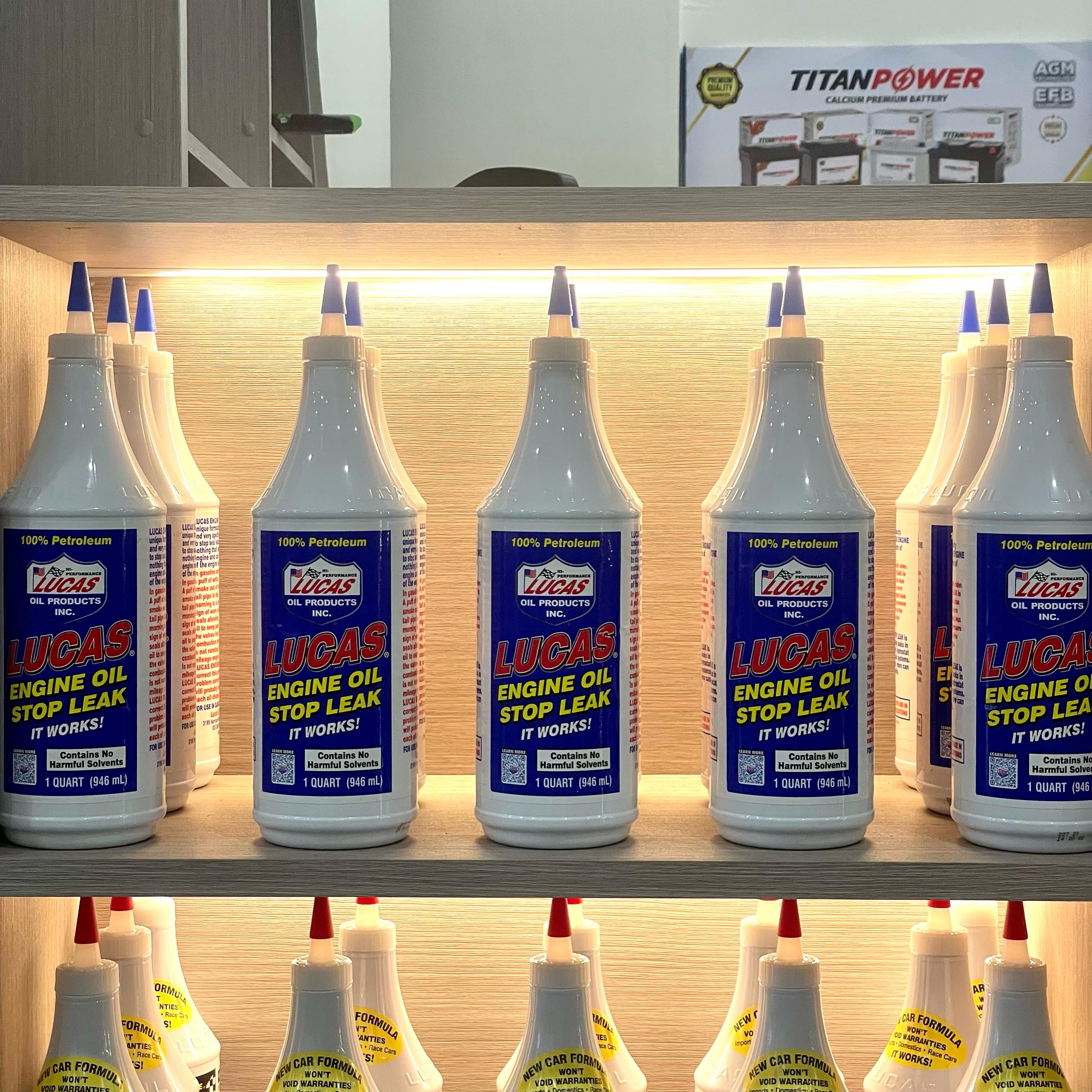 [GENUINE] Lucas Oil Engine Oil Valve Seal Stop Leak / White Smoke Stop ...