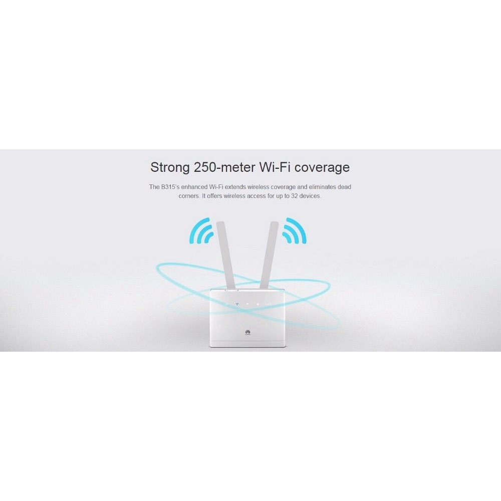 WIFI Router Modem B315 B315-936 Modified use with Unlimited Data Plan ...