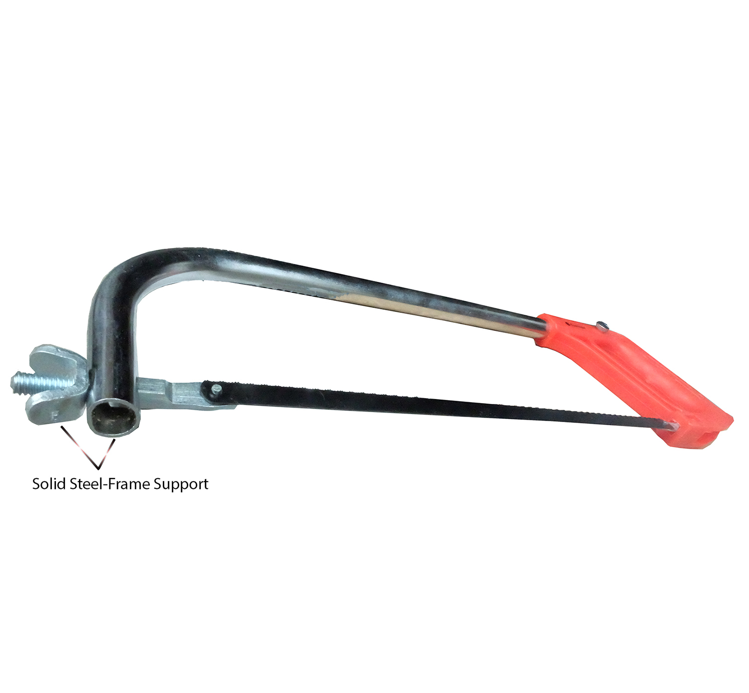 Hacksaw Metal Cutter Hand saw for PVC Plastic Wood with 12" Bimetal Saw ...