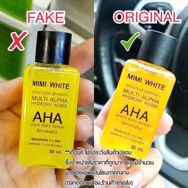 MIMI WHITE AHA Whitening Body Serum 30ml | Shopee Malaysia