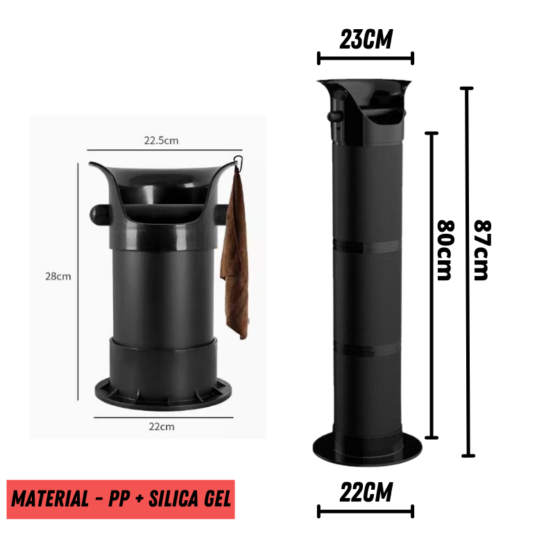 Commercial Knock Box Stand Knock Box for Coffee Puck Slag Coffee Box ...