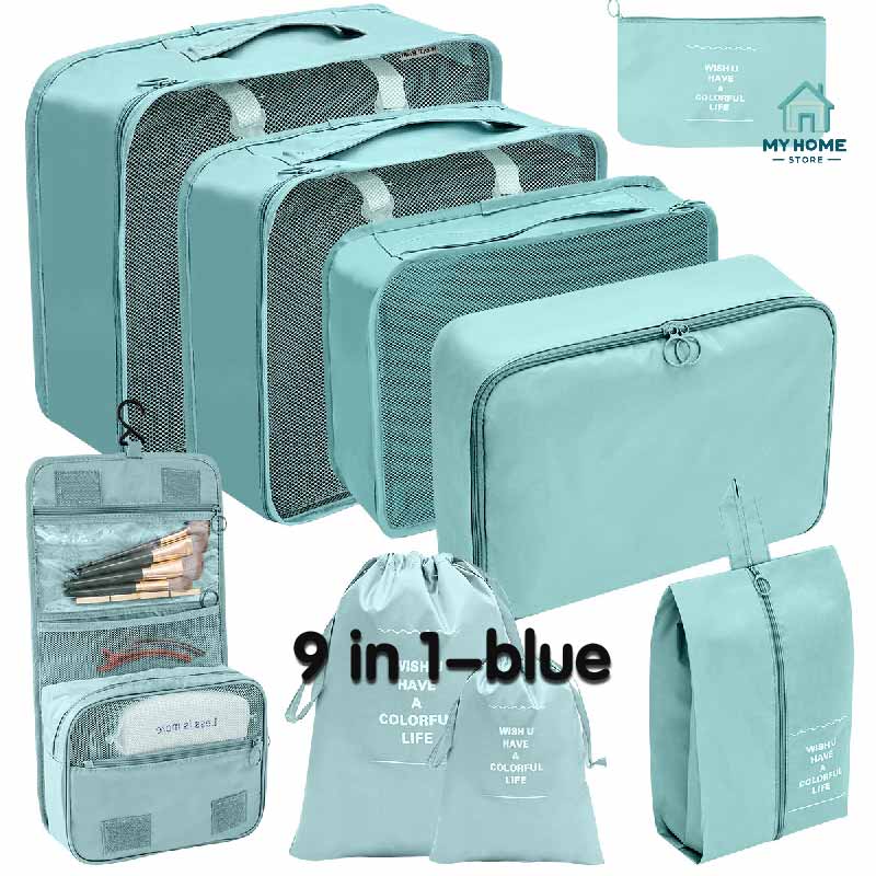 6/7/8/9 in 1 set travel storage bag Luggage storage box Luggage travel ...