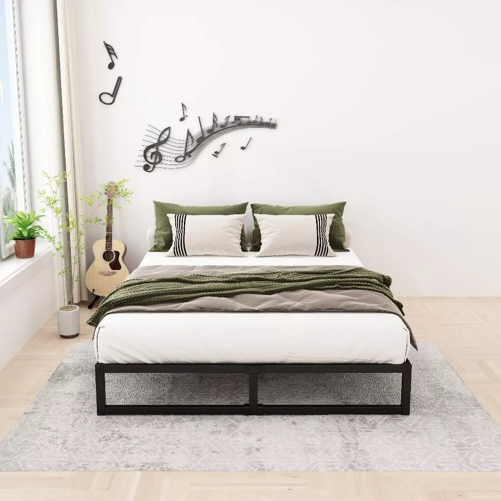 katil besi queen bed frame king bed frame Bedroom rangka katil Durable ...