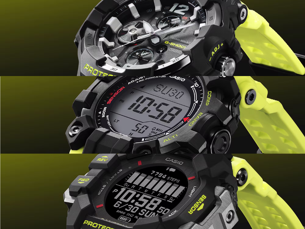 G-Shock Japan Set Rangeman GPR-H1000RY-1A9 Gravitymaster GR-B300RY-1A9 ...