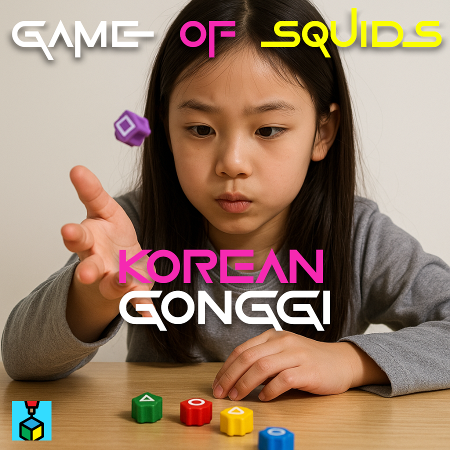 Cubic.this Gonggi Squid Game Batu Seremban Korean Traditional Game ...