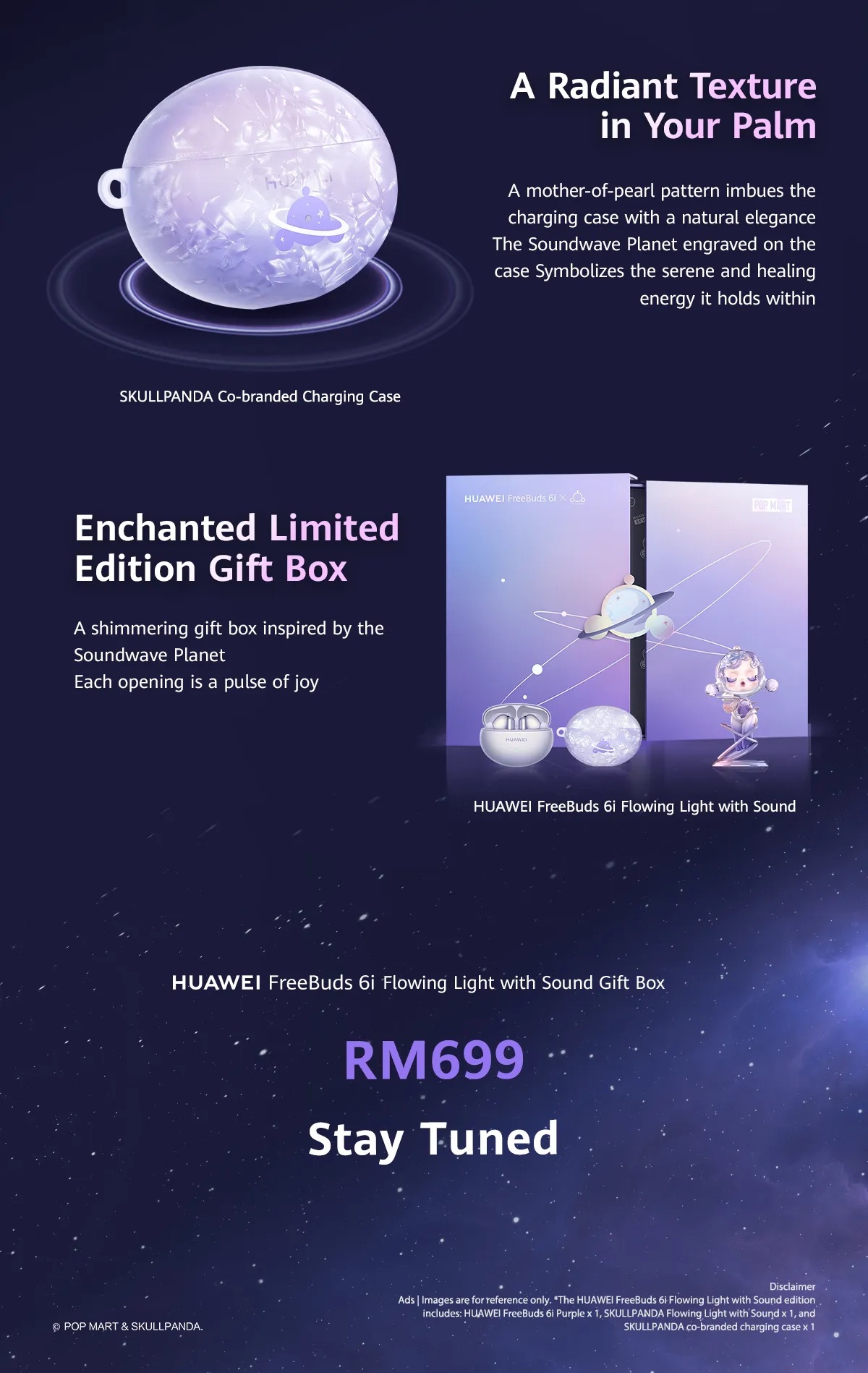 [UR] HUAWEI Freebuds 6i Skullpanda - Flowing Light Purple | Shopee Malaysia