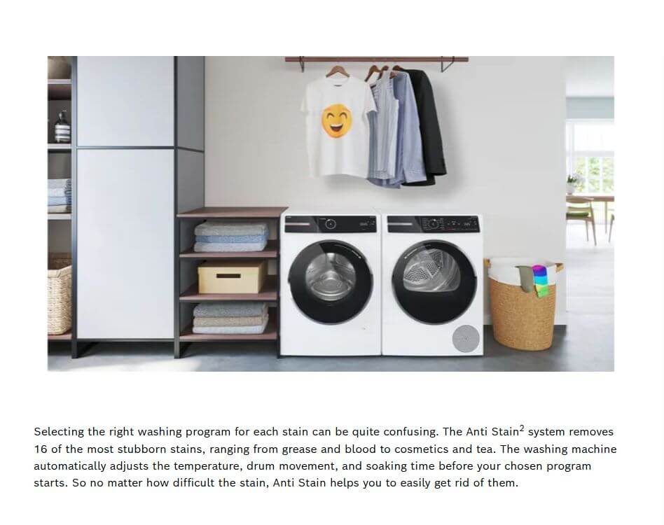 [Klang Valley Delivery Only] Bosch WGB254A0SG Front Load Washer 10kg ...
