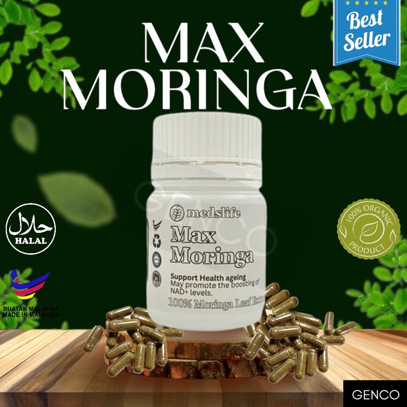 Max Moringa (medslife) - kapsul moringa selamat & diuji makmal ...