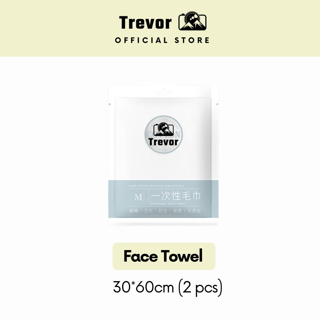 TREVOR Premium Disposable Towel - Extra Thick Sterilized Face Bath ...