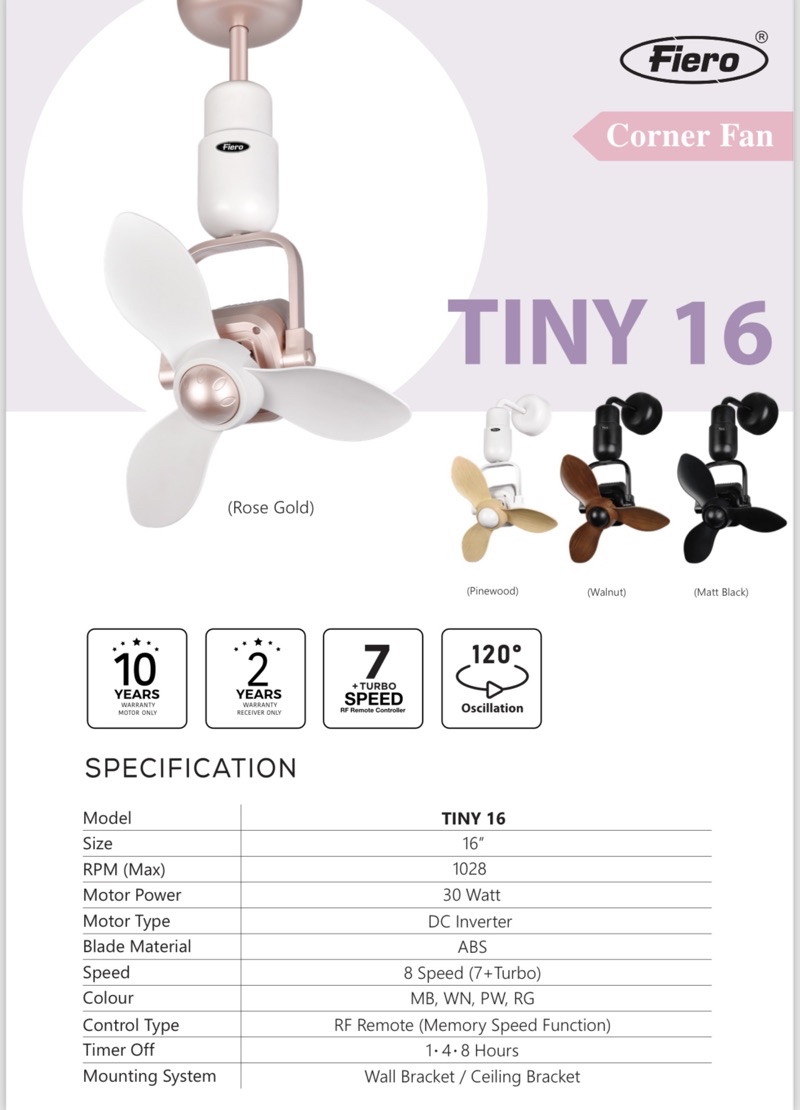 DEKA FIERO TINY / REZO ELISE / NSB JUMBO / MAVA MV100 / ALPHA KONA ...