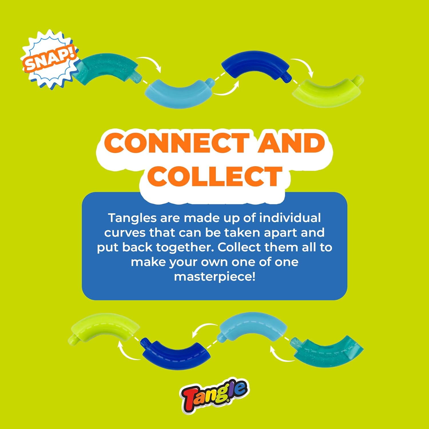 Tangle Collectible Fidget Toys for all ages Tangle classic Tangle Crazy ...