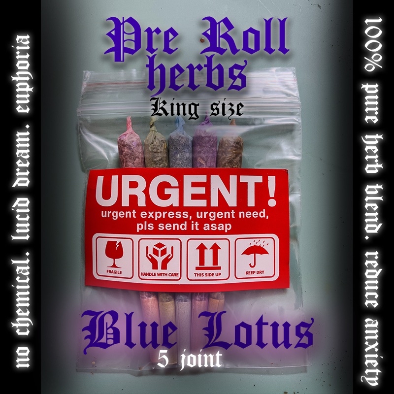 PREROLL BLUE LOTUS&LAVENDER BY PAROVERZ HERB (5 ROLL) | Shopee Malaysia