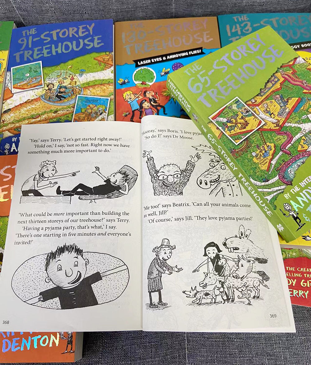 15 Books/Set The Storey Treehouse Book Interesting Story Book Children ...