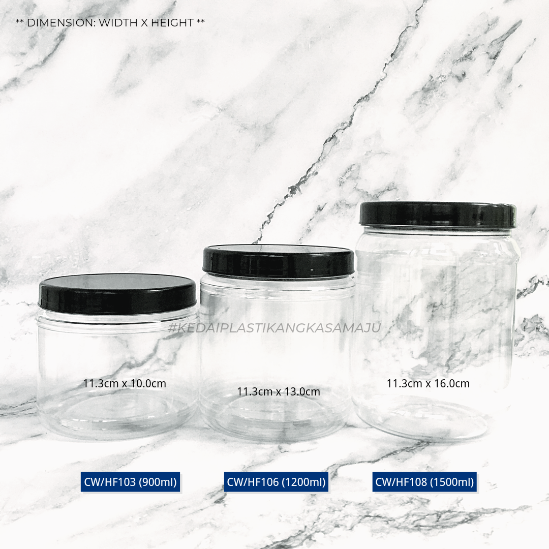 [40pcs]【Bundle Pack】Balang CW/HF108 (1500ml) - Balang Kuih Raya, Bekas ...