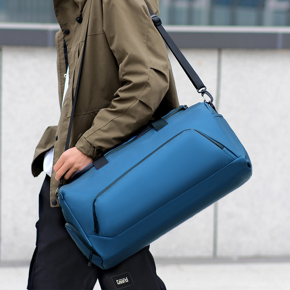 New Waterproof Material Large Capacity Travel Duffel Bag Gym Bag Duffle ...