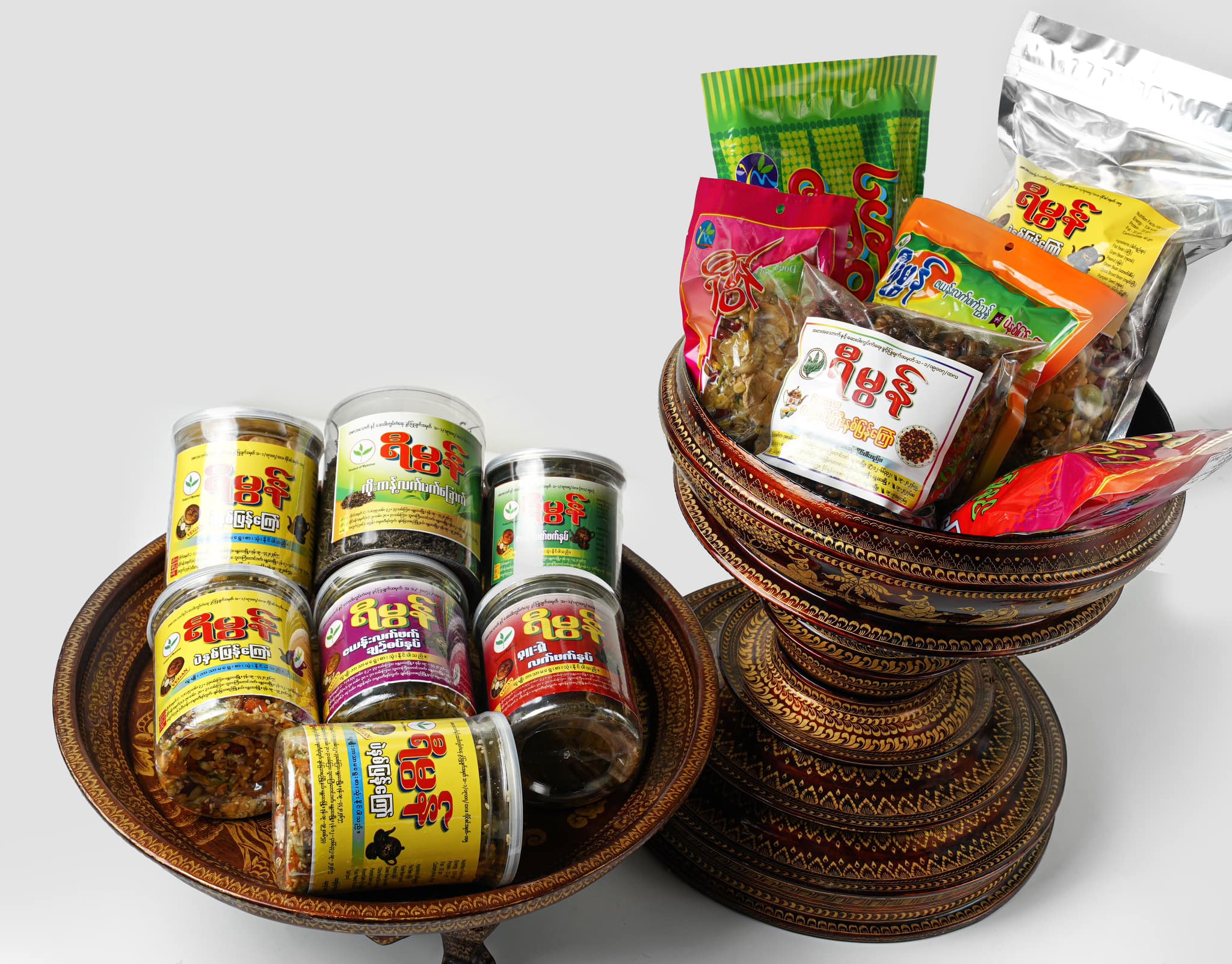 YEMON PICKLED TEA LEAVES SPICY320G | Shopee Malaysia