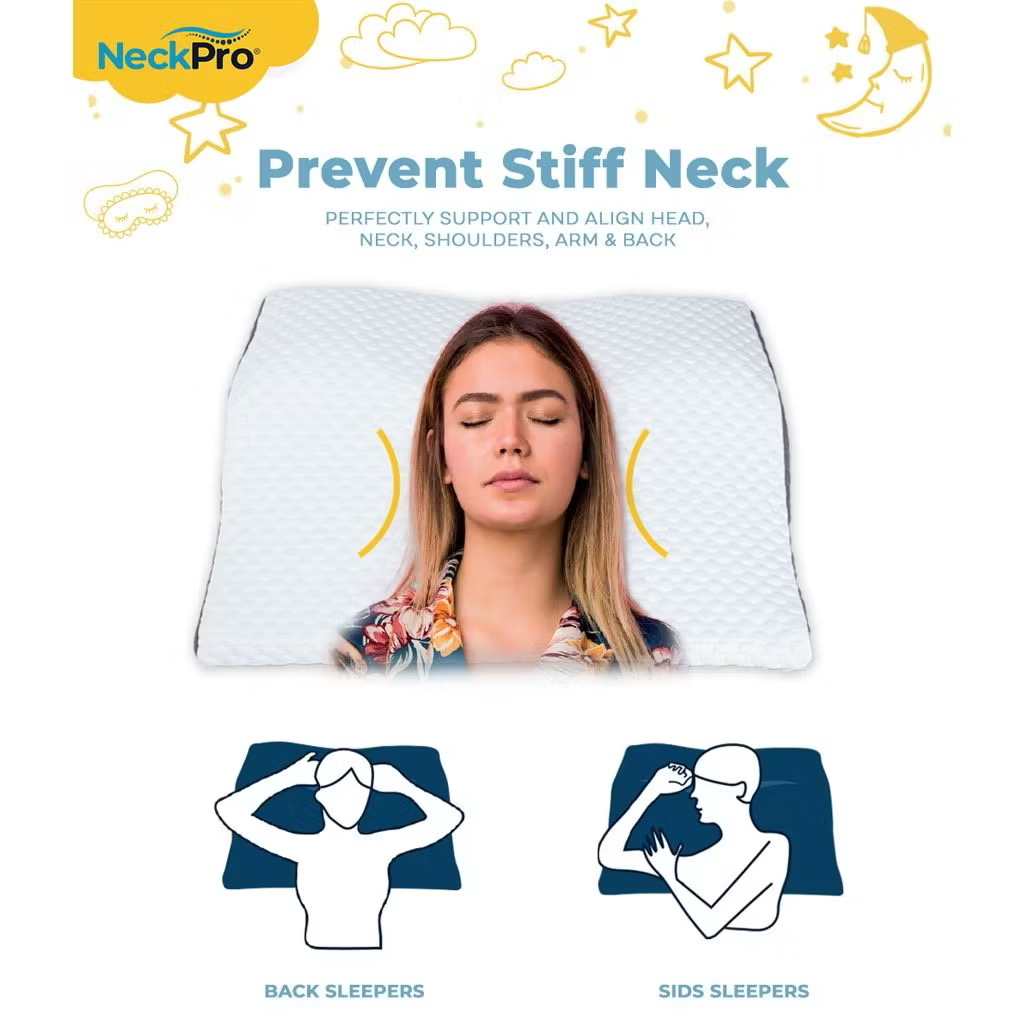 NeckPro Ergo-Back Pillow | Reduce Acid Reflux [Free Delivery in West ...