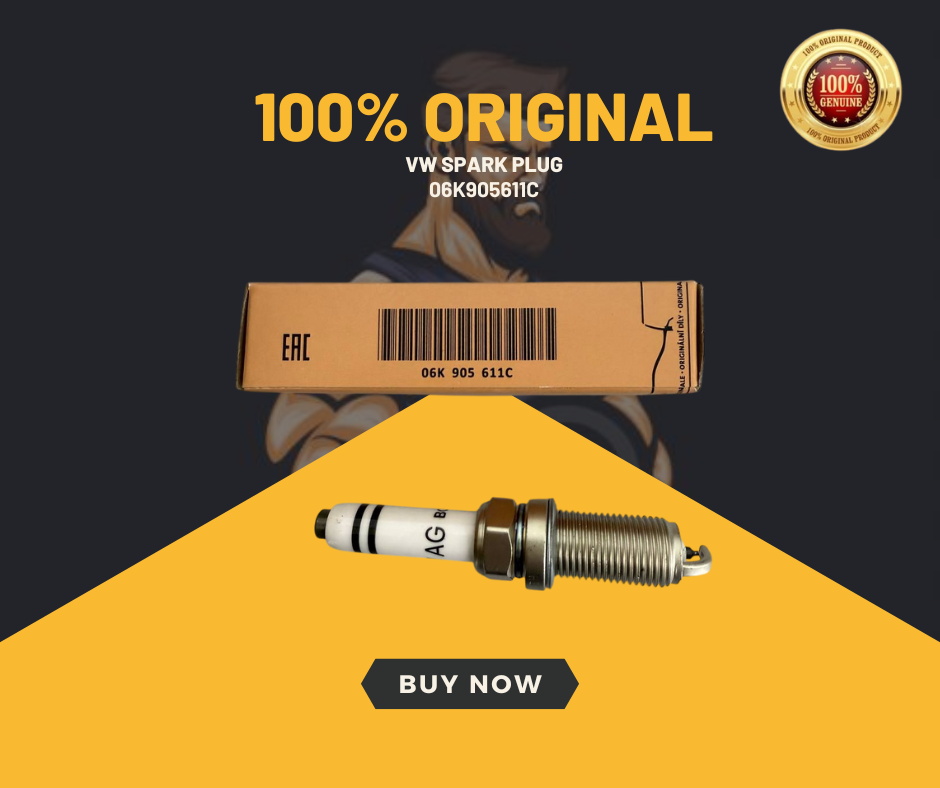 (100% ORIGINAL) SPARK PLUG FOR VOLKSWAGEN GOLF GTI MK7 PASSAT B8 AUDI ...