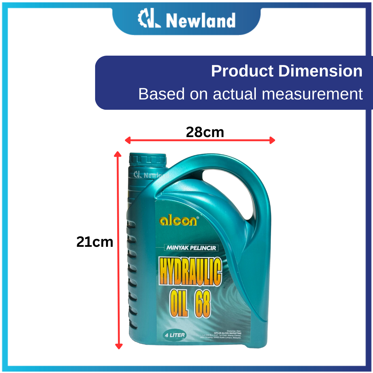 Alcon Hydraulic Oil / Minyak Hidraulik - AW68 (4L) | Shopee Malaysia