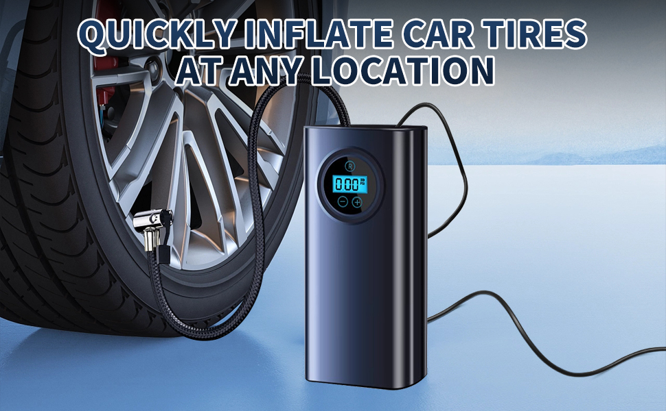 Car Tyre Inflator Tyre Pressure Pump Electric Tire Pump Car Air Pump ...
