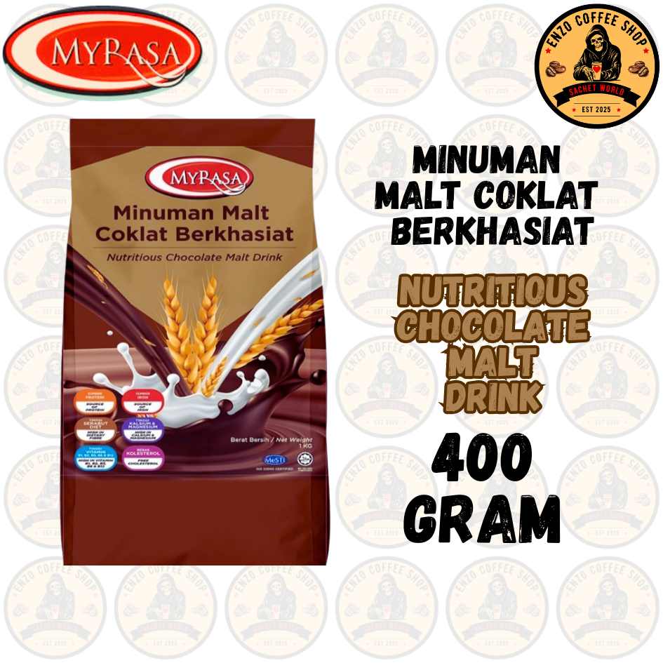 MYRASA MINUMAN MALT COKLAT BERKHASIAT / NUTRITIOUS MALT CHOCOLATE DRINK ...